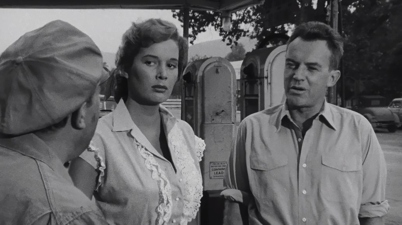 Fred Sherman, Beverly Michaels and Arthur Kennedy