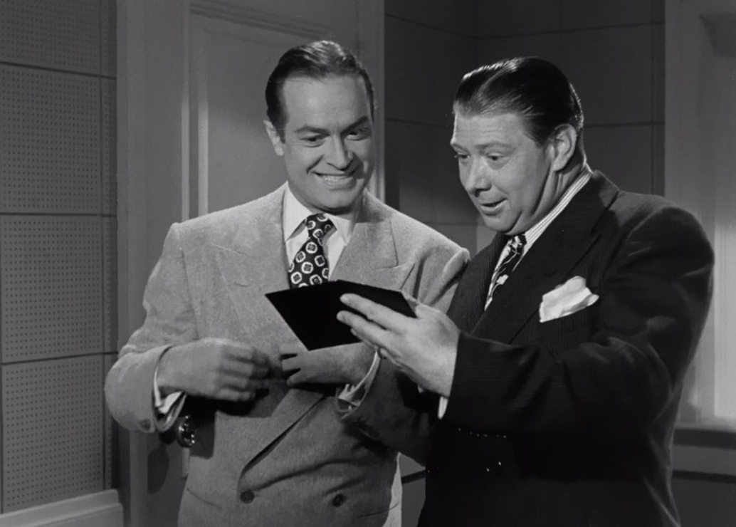 Bob Hope and Harry von Zell