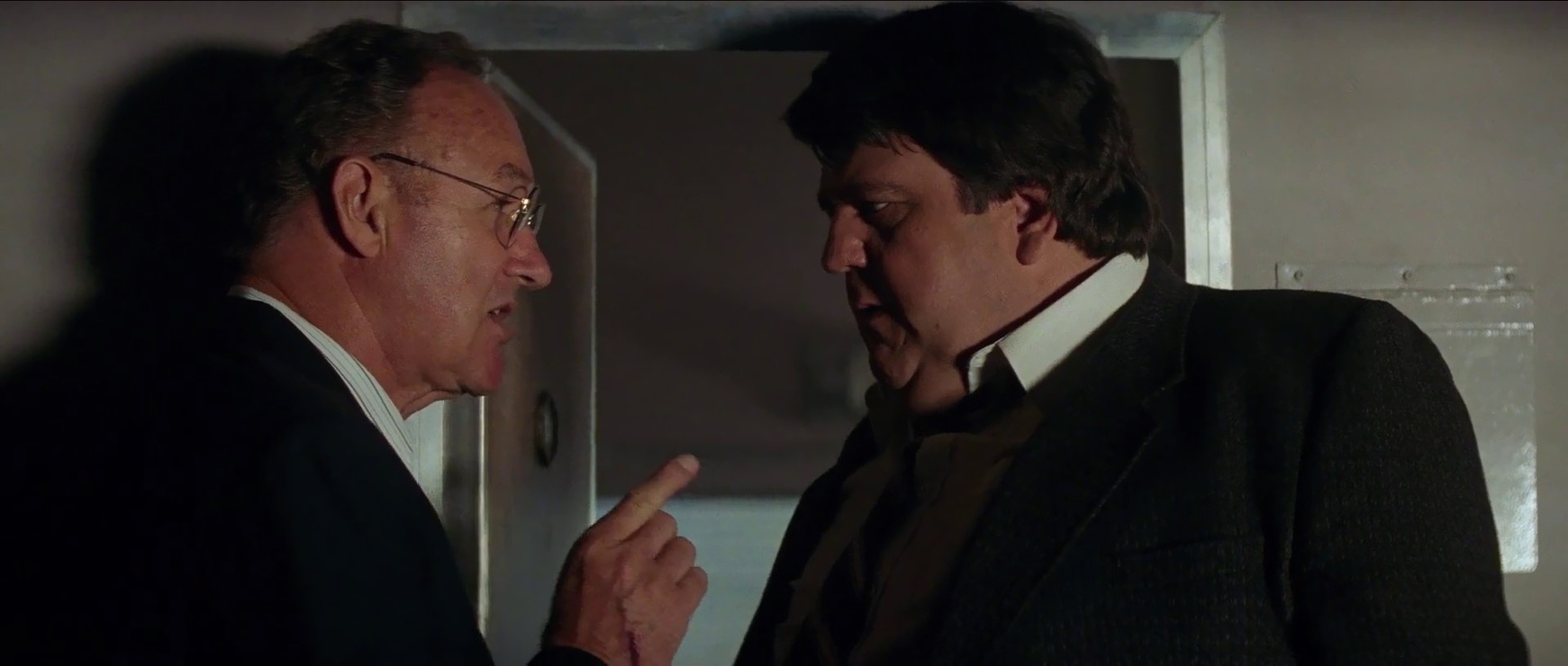 Gene Hackman and B. A. 'Smitty' Smith