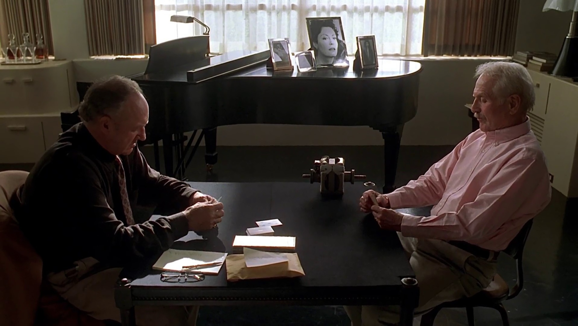 Gene Hackman and Paul Newman