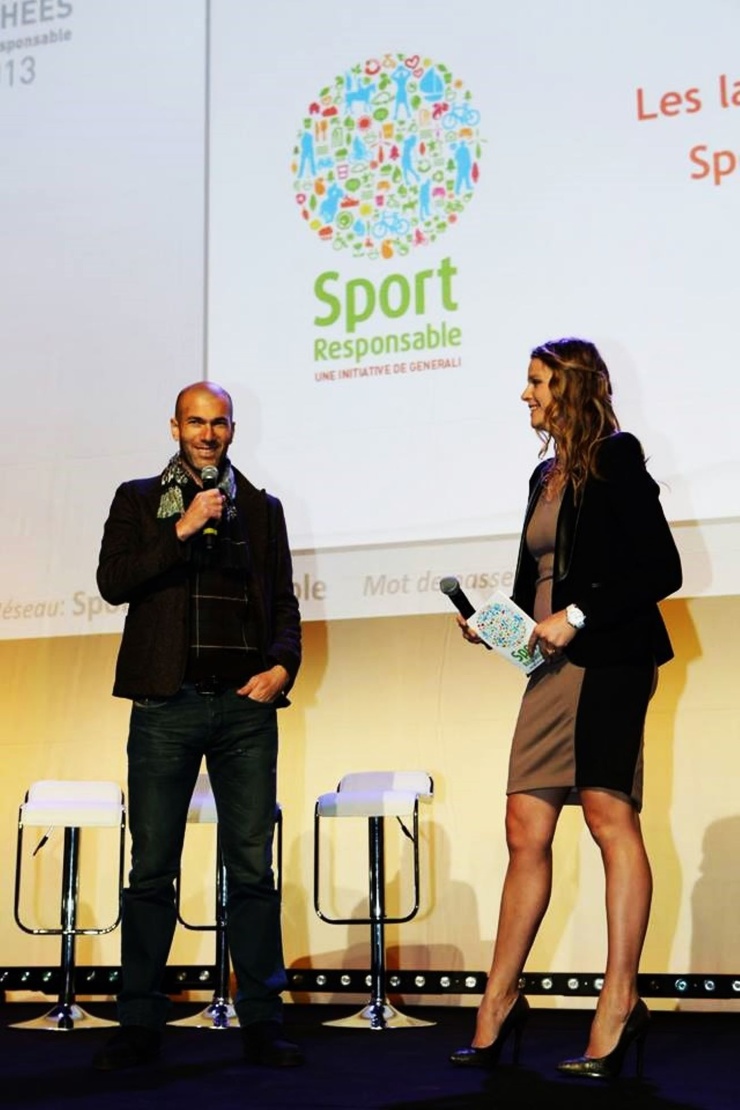 Zidane and France Pierron