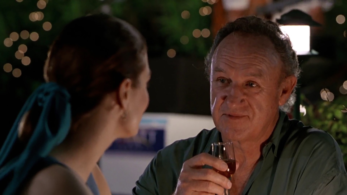 Jeanne Tripplehorn and Gene Hackman