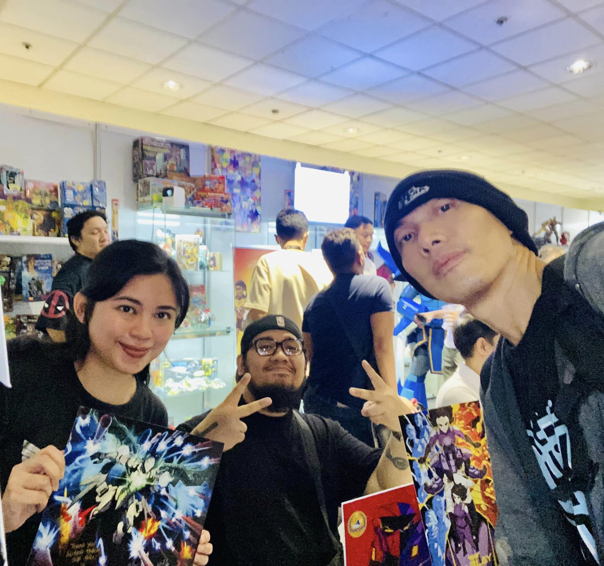 Ma'am Katrina Olan (Book Writer) and Sir Paul Meda
