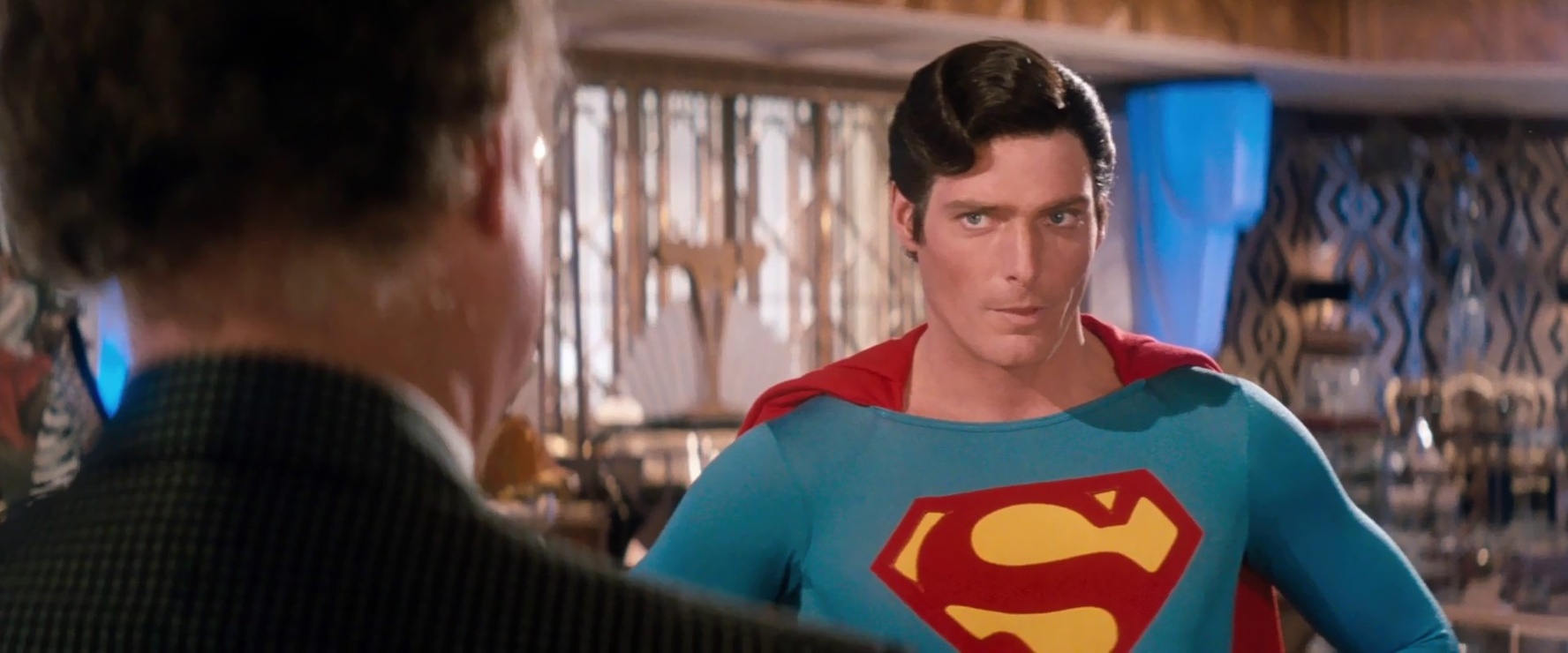 Gene Hackman and Christopher Reeve