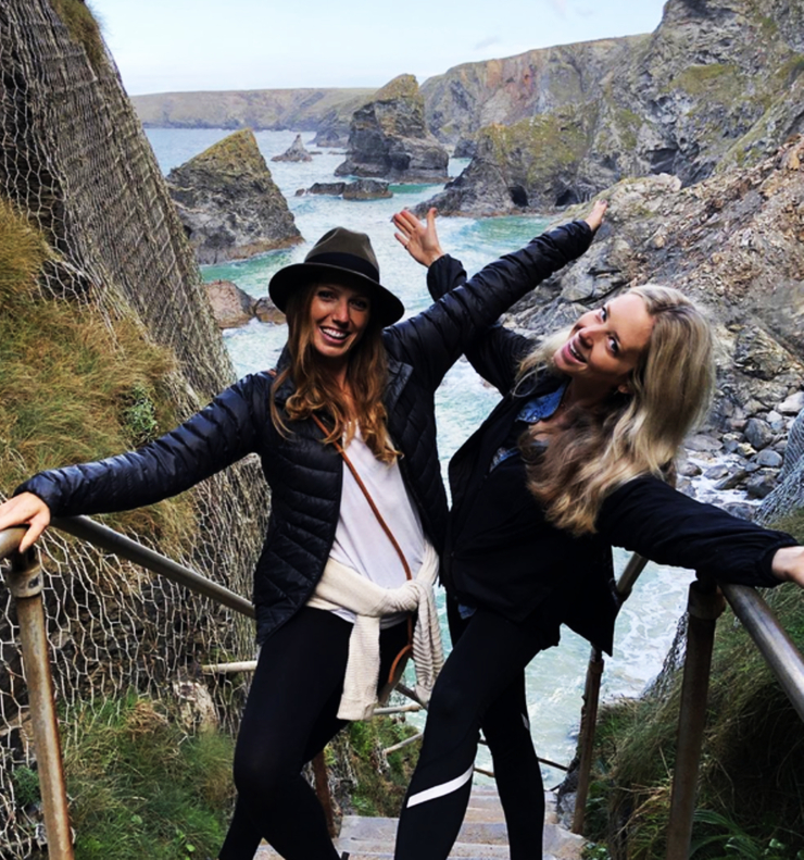 Freyja Hanstein and Poppy Cross