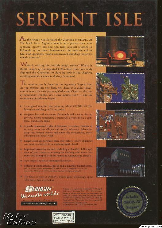 Picture of Ultima VII Part Two: Serpent Isle