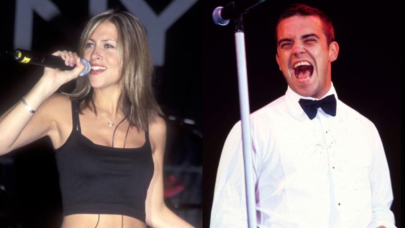 Nicole Appleton and Robbie Williams