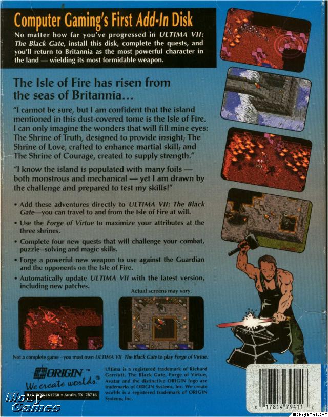 Picture of Ultima VII: The Forge of Virtue (Add-on)