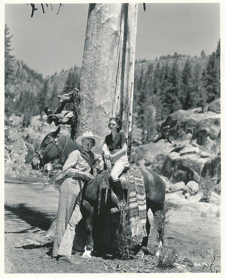 Bruce Cabot, Ann Loring