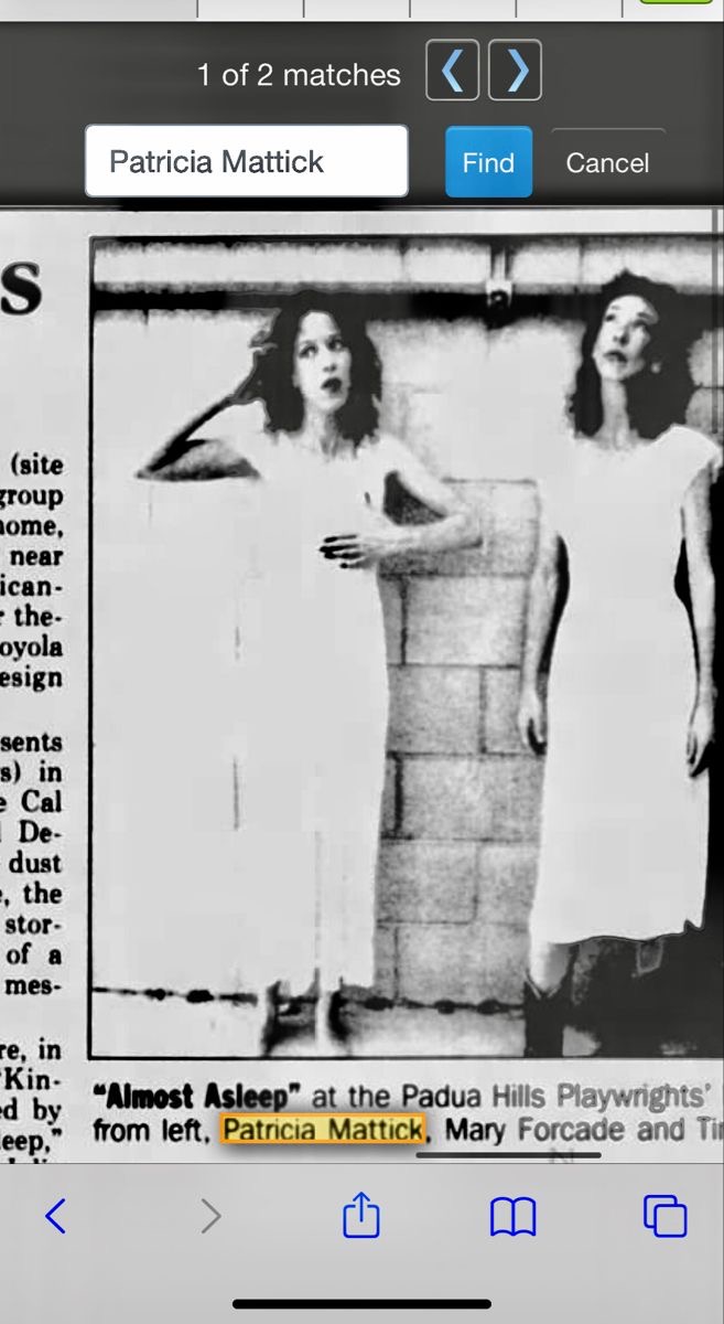 Almost Asleep-1989 play