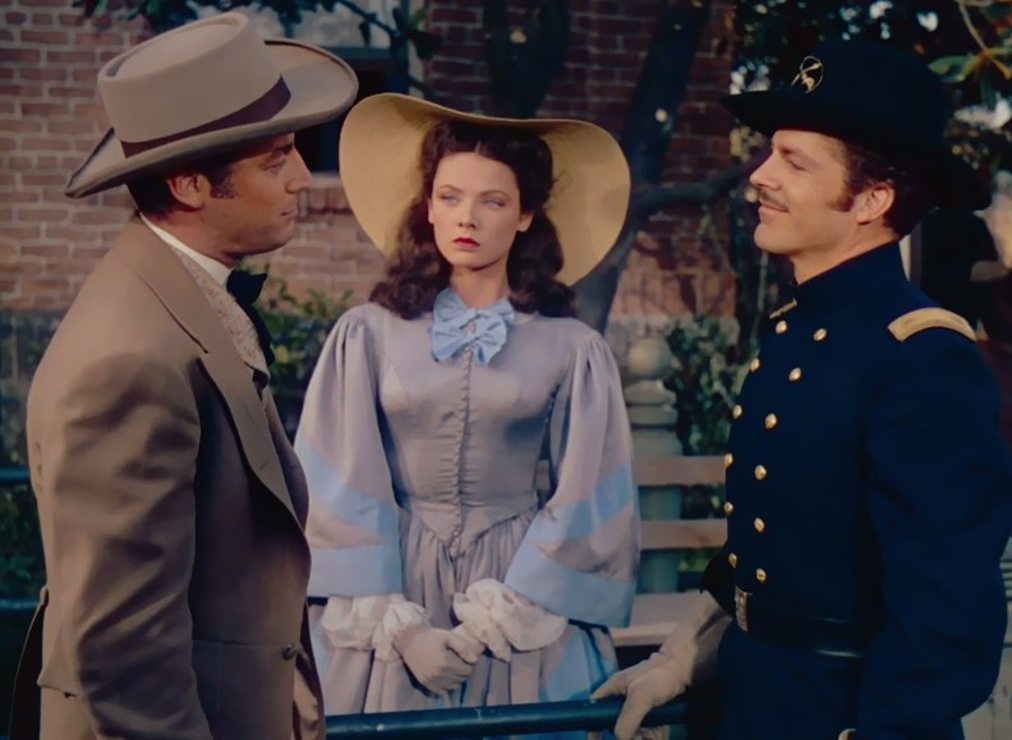 Shepperd Strudwick, Gene Tierney and Dana Andrews