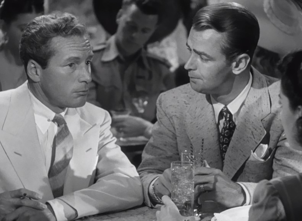 Lowell Gilmore and Alan Ladd