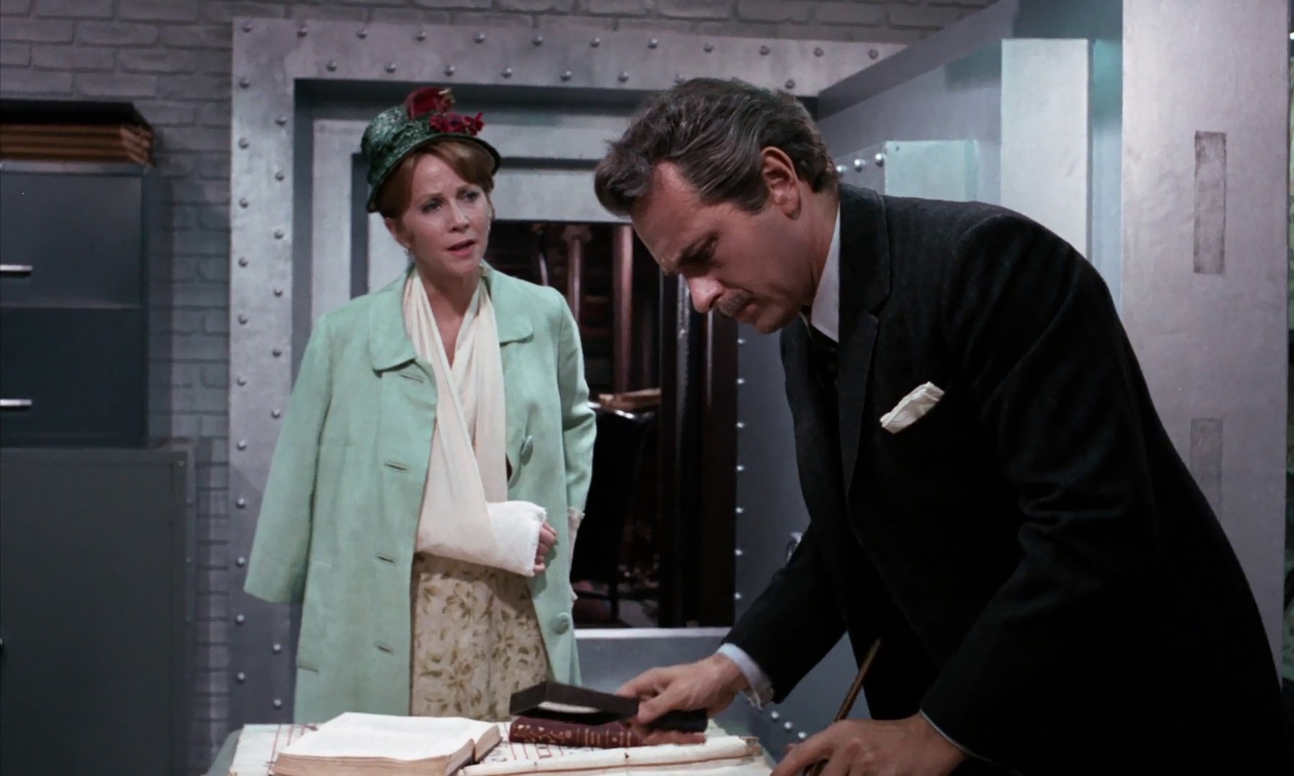 Julie Harris and Rip Torn