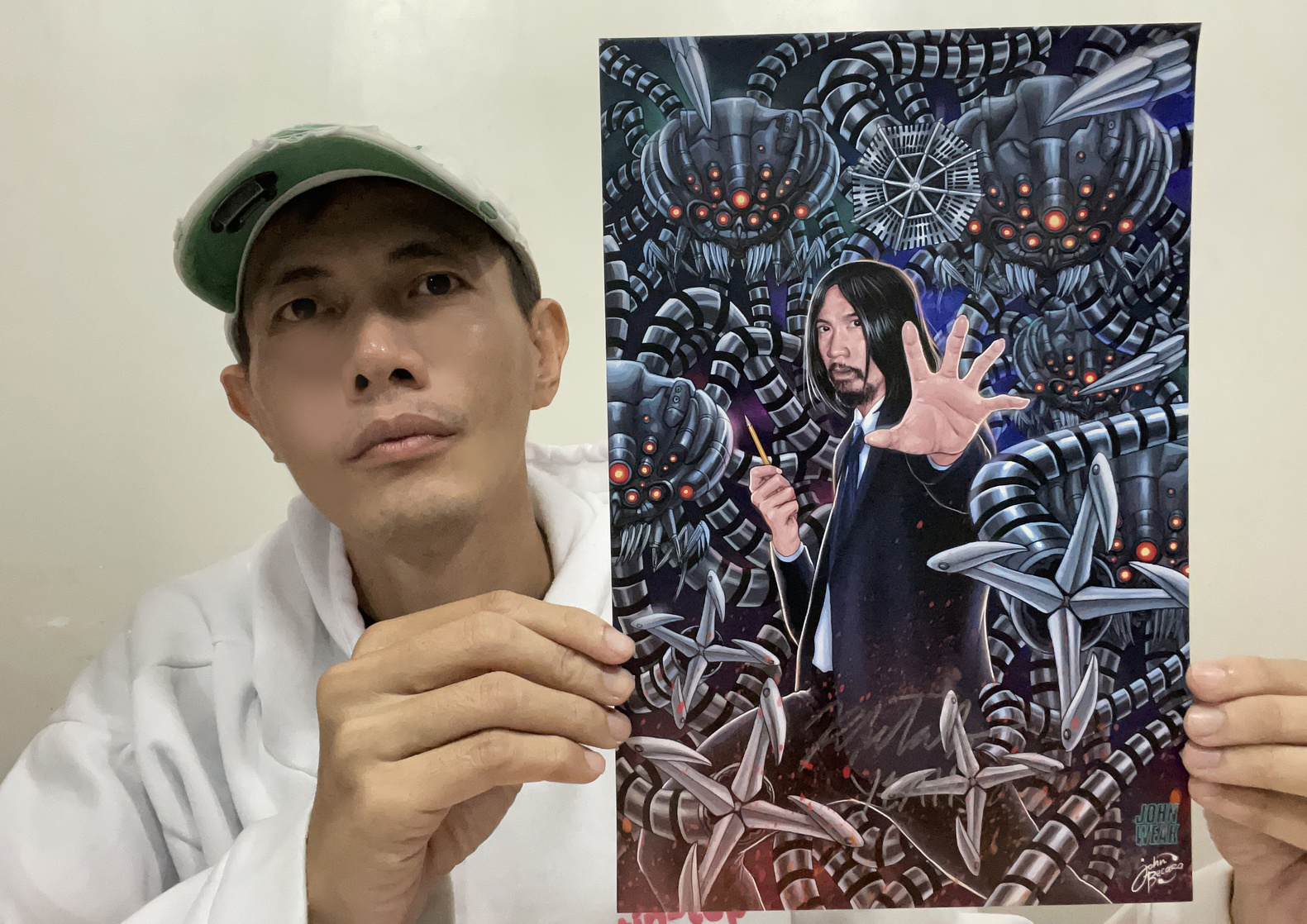 John Weak #Idol Poster Art By Sir Joh Becaro