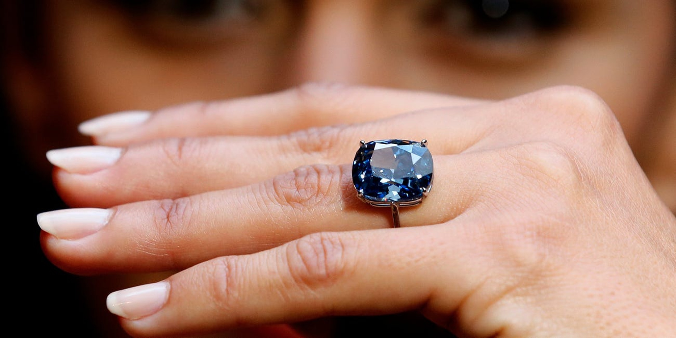 The rare Blue Moon Diamond