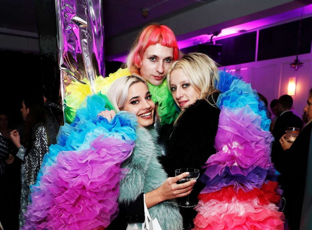 Mimi Wade, Matty Bovan, Harriet Verney