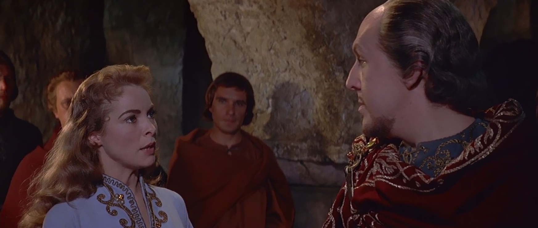 Janet Leigh and Frank Thring