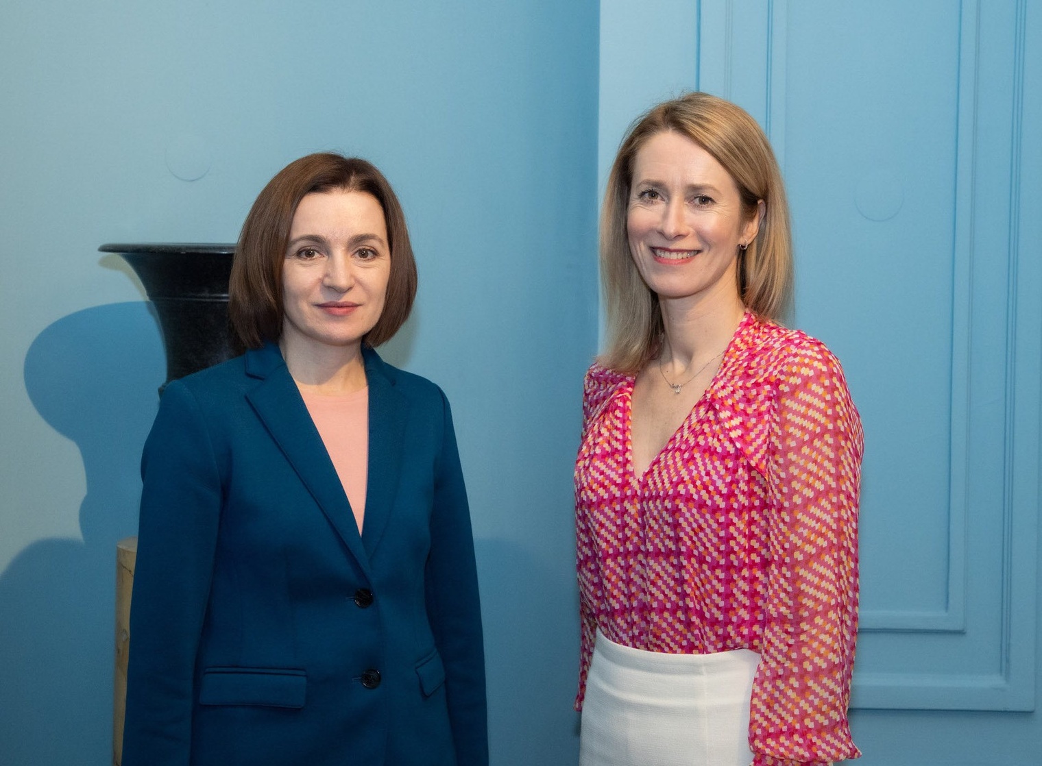 Maia Sandu with Kaja Kallas