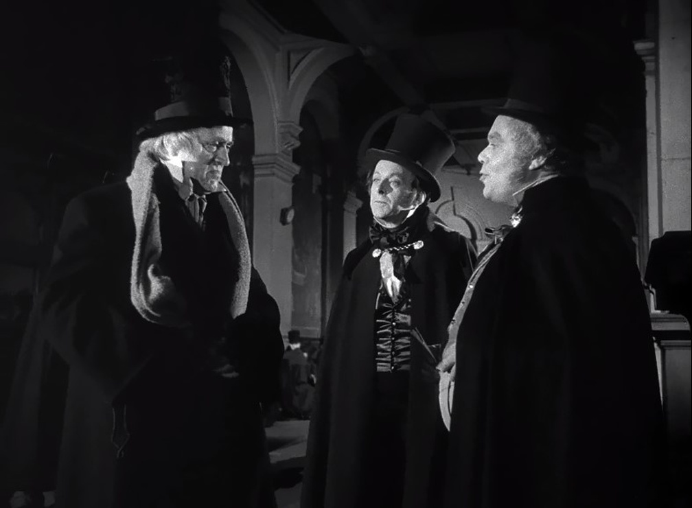 Alastair Sim, Douglas Muir and Peter Bull