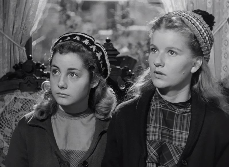 Peggy McIntyre and Barbara Bel Geddes