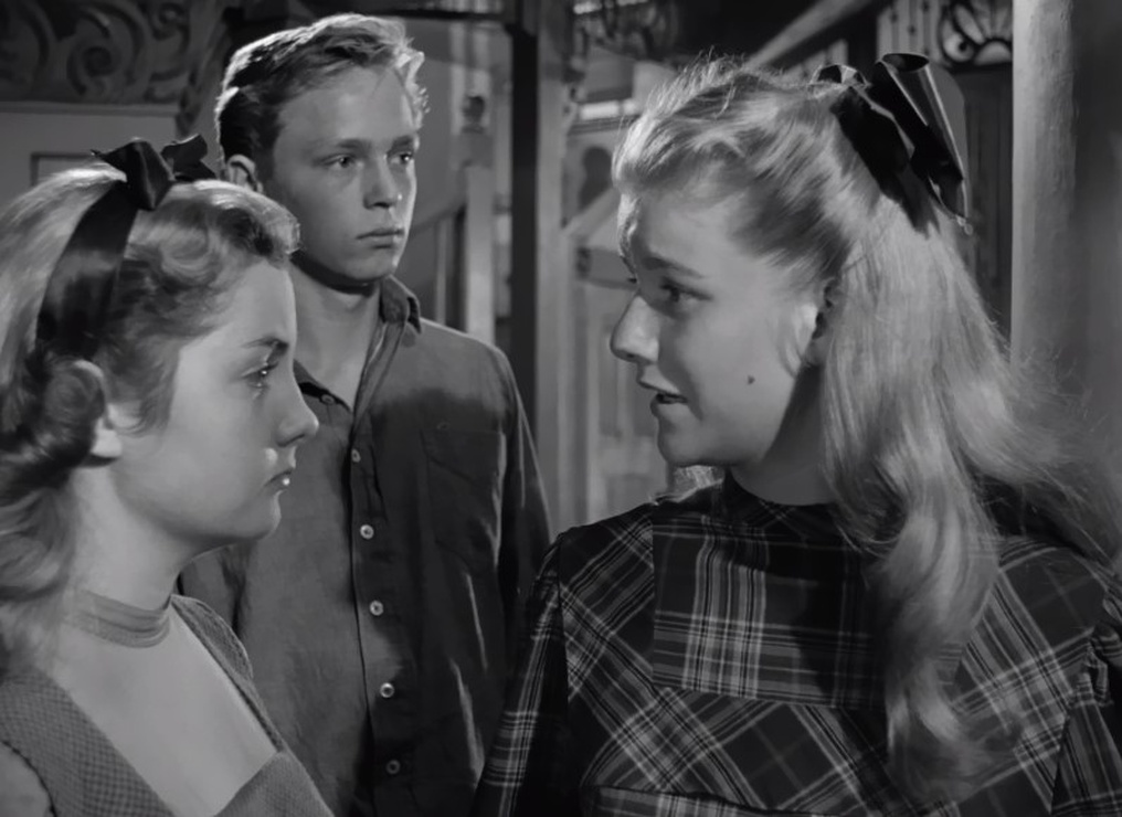 Peggy McIntyre, Steve Brown and Barbara Bel Geddes