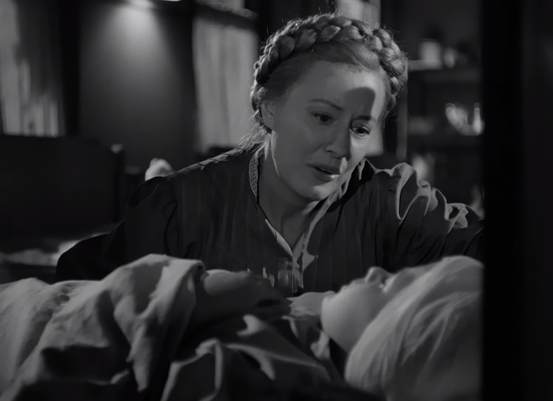 Irene Dunne and June Hedin