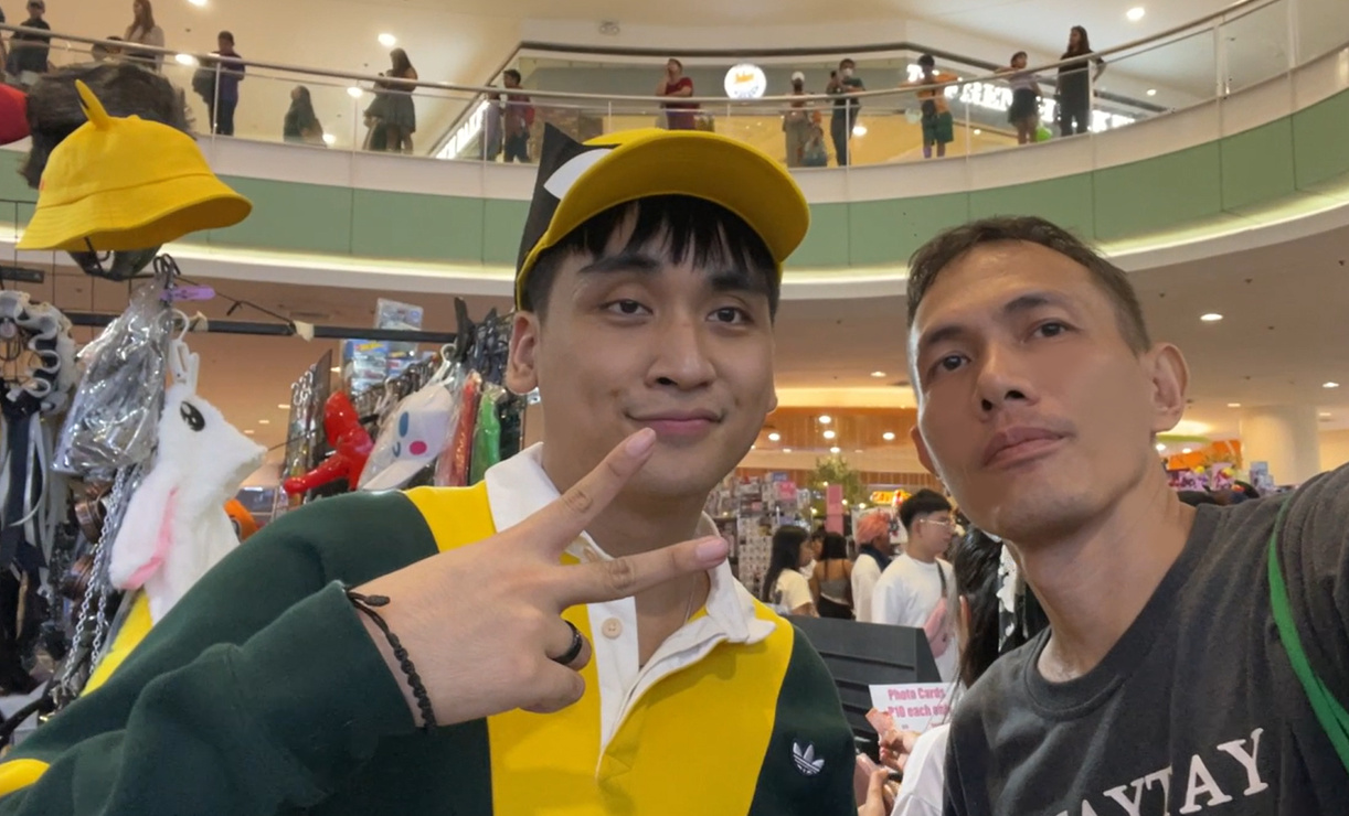 Sam Cairo (Cosplayer) and Gangstacks (Voice Actor)