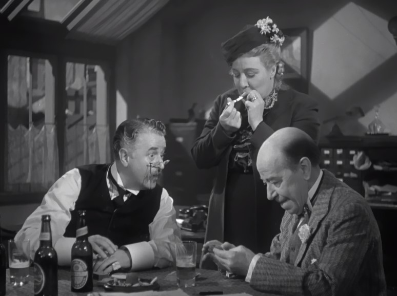 Reginald Owen, Connie Gilchrist and Donald Meek