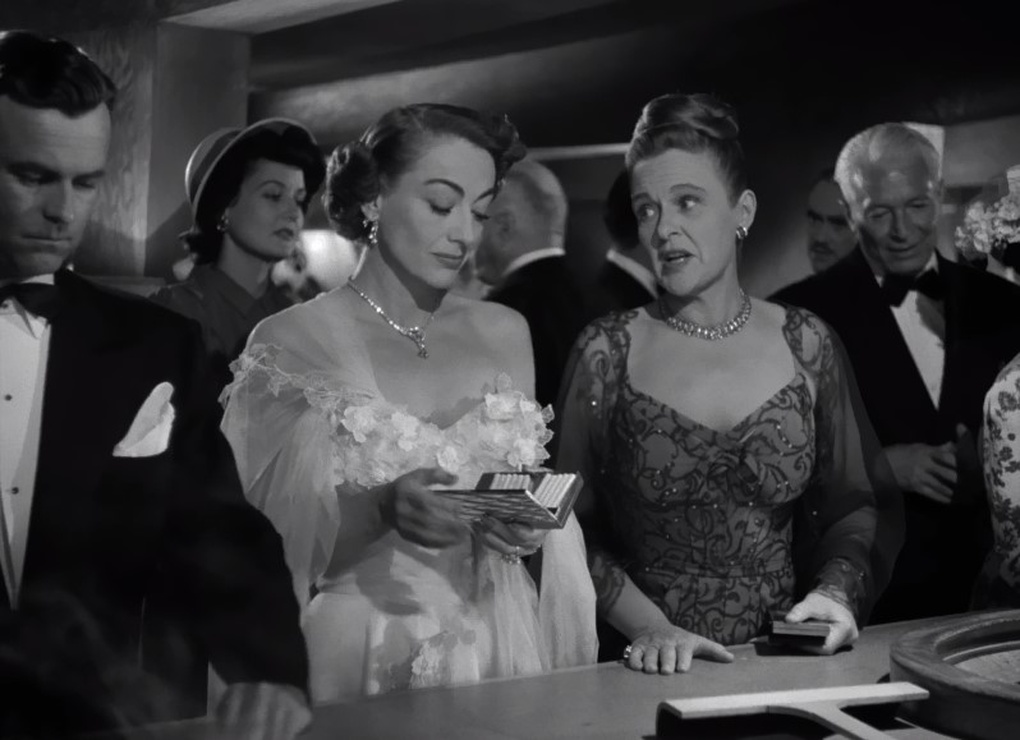 Joan Crawford and Selena Royle