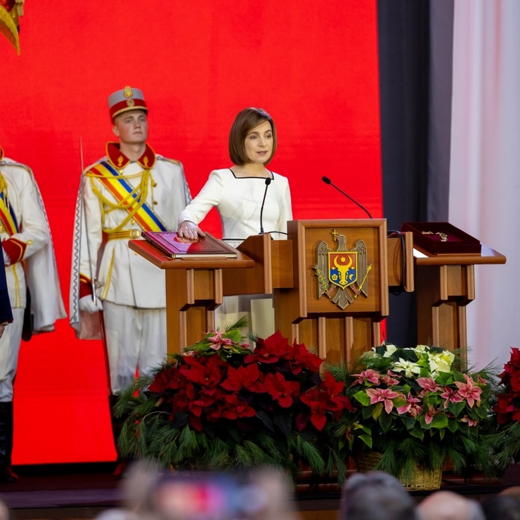 Maia Sandu inaugurated as president in 2024