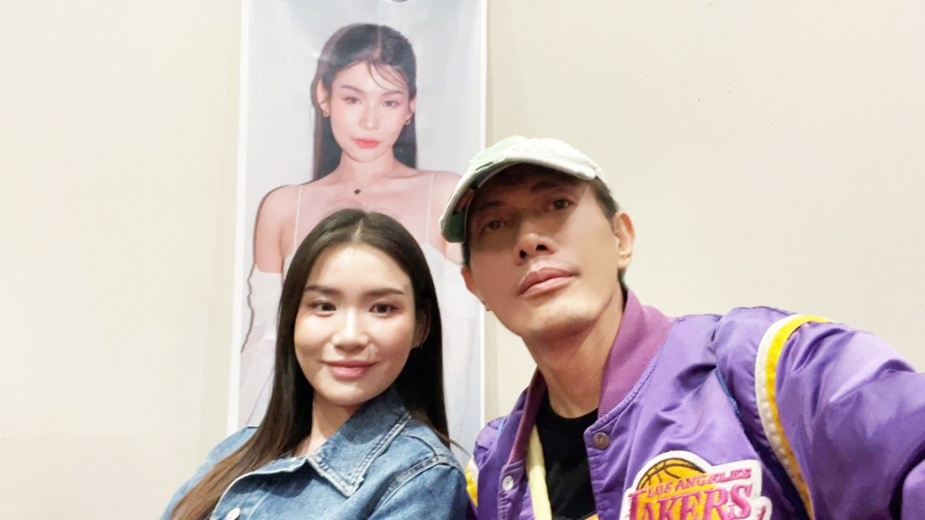 Jm Banquicio (Traveler Vlogger) Toni Sia (Makeup V