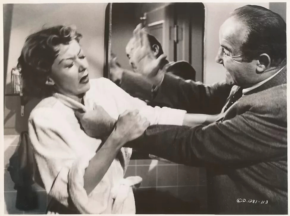 Gloria Grahame, Broderick Crawford