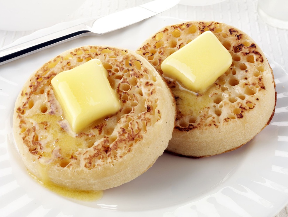 Toasted Crumpets