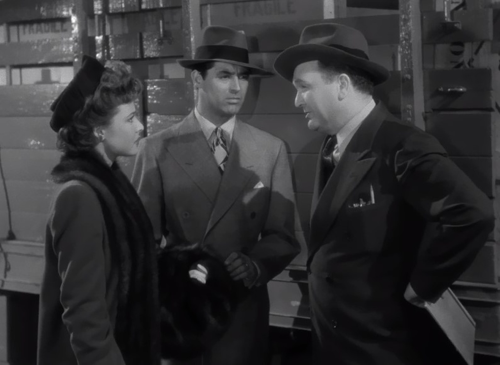 Laraine Day, Cary Grant and Charles Cane