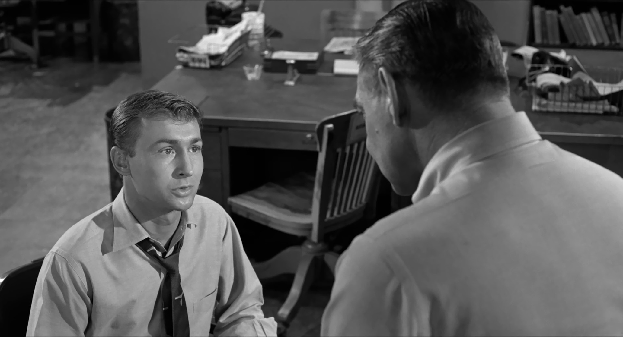 Nick Adams and Clark Gable