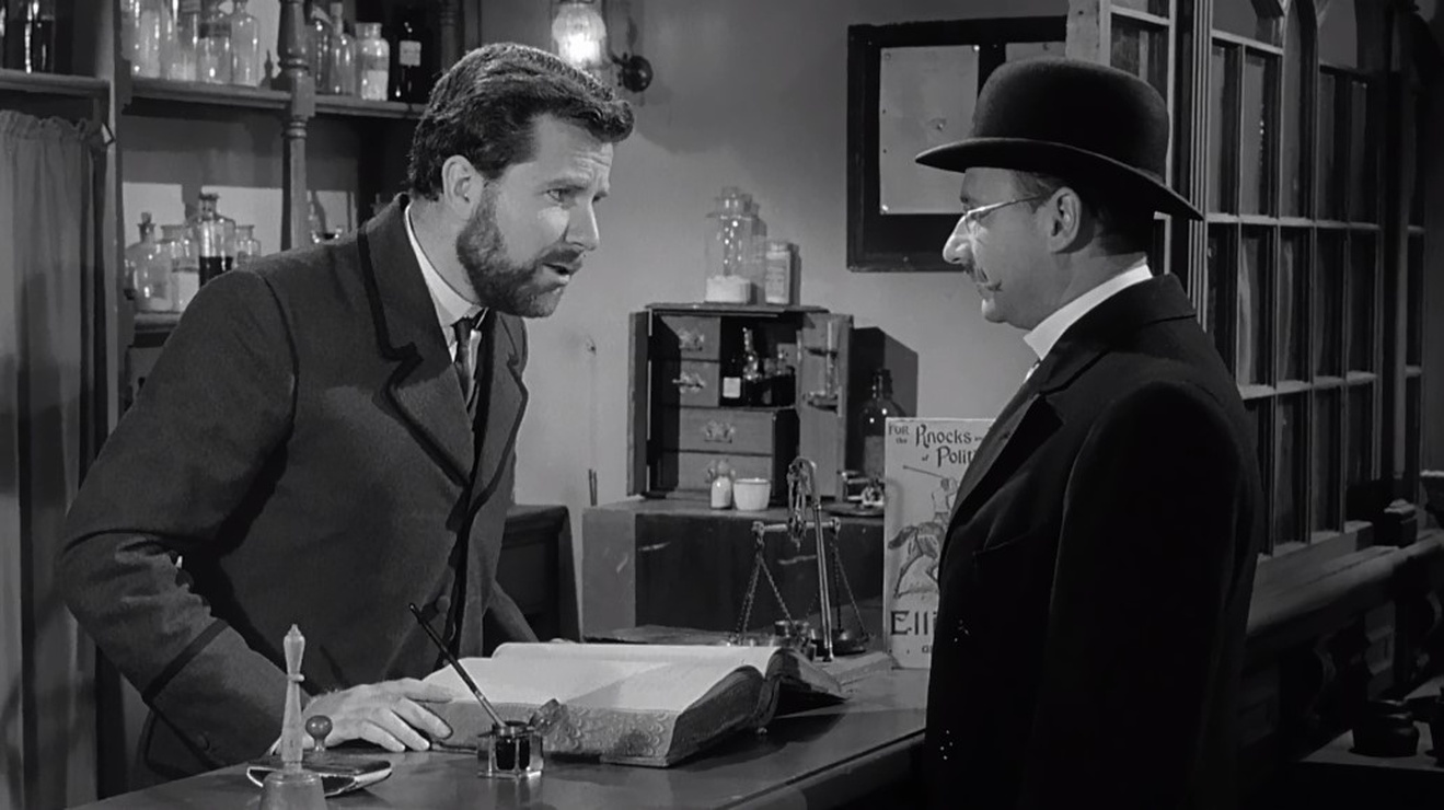 Colin Rix and Donald Pleasence