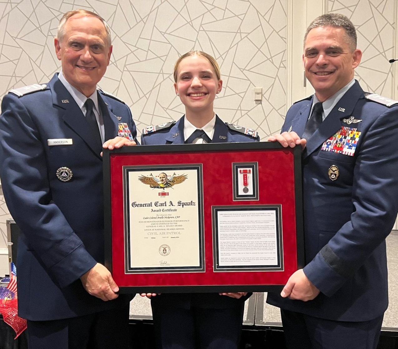Gen. Carl A. Spaatz Award