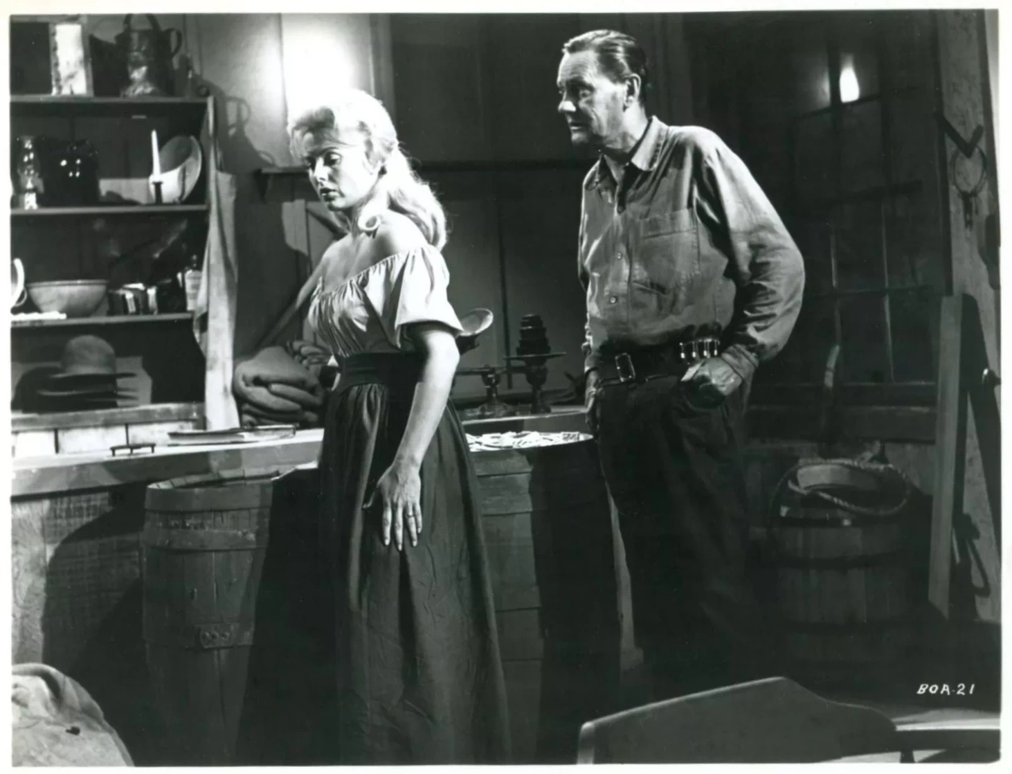 Martha Hyer, Wendell Corey