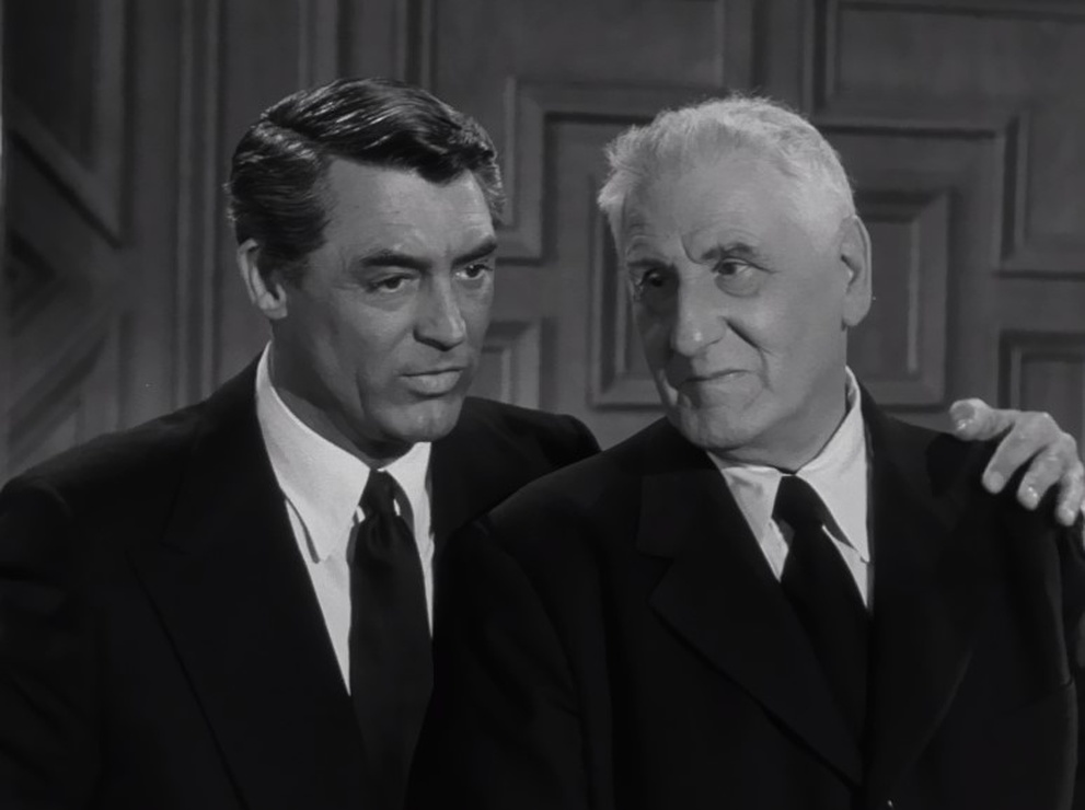 Cary Grant and Finlay Currie