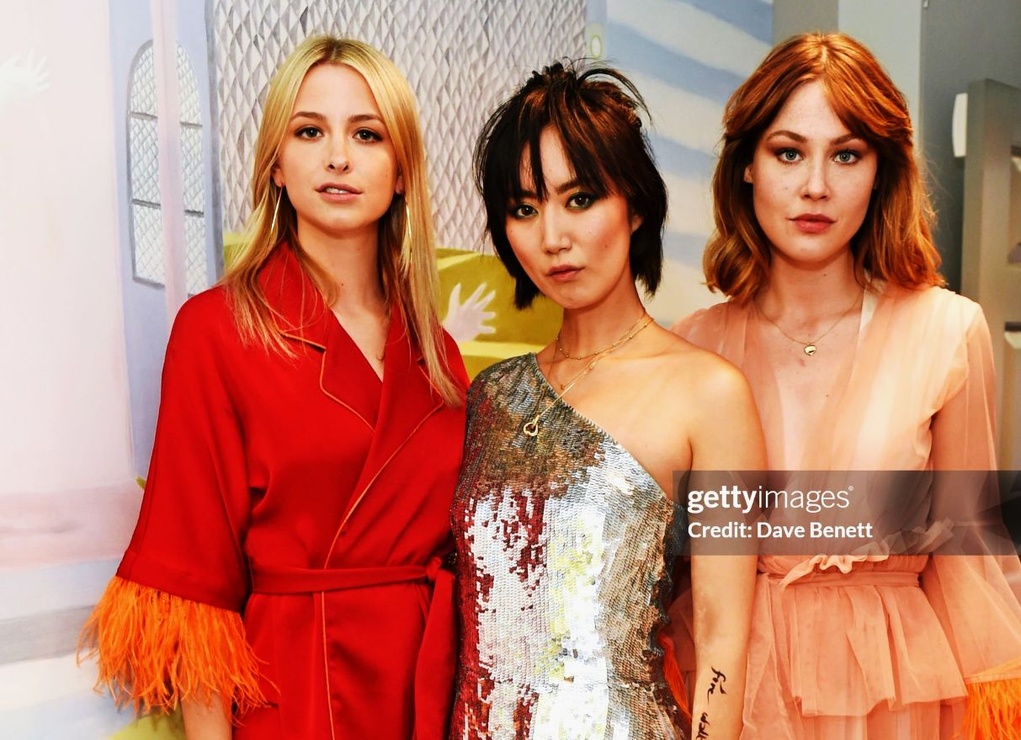 Isabel Getty, Betty Bachz, Martine Lervik