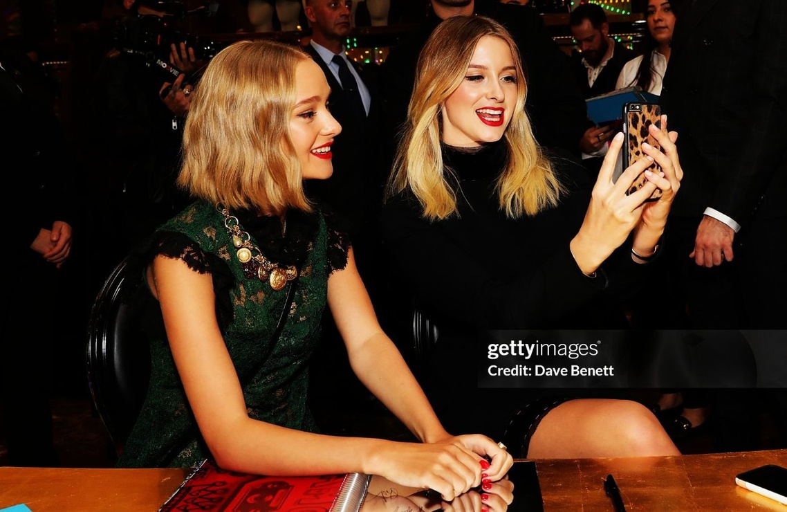 Madeleine Waterhouse & Isabel Getty