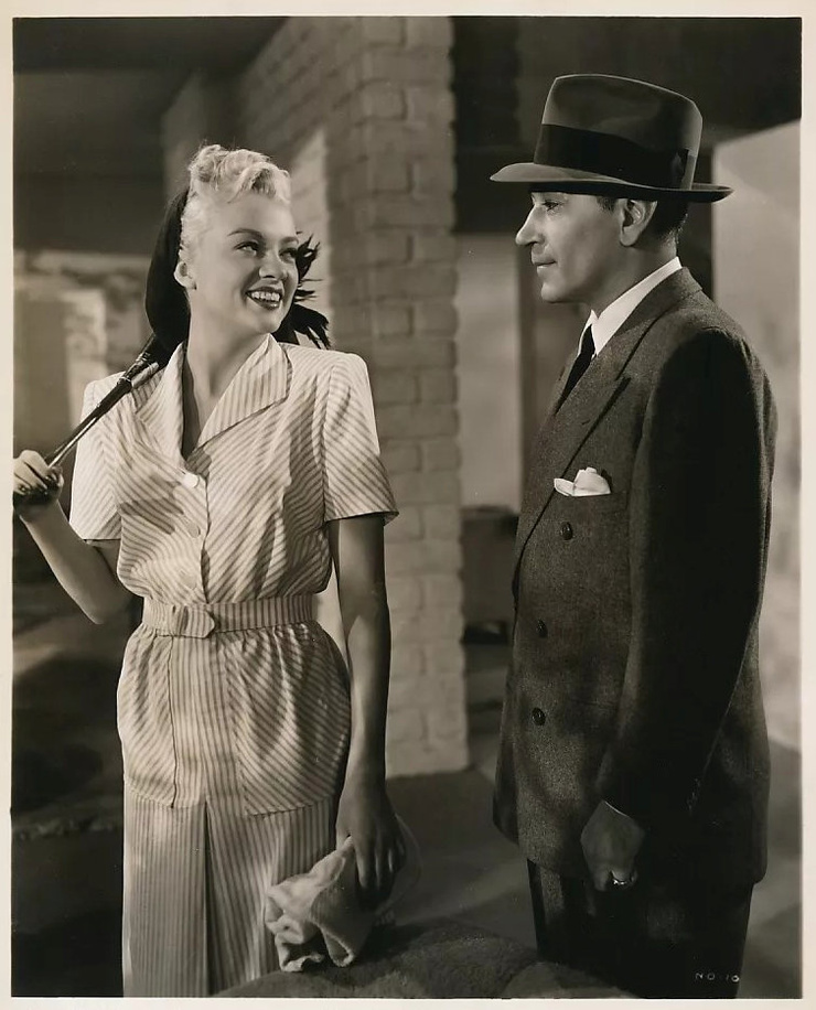 Myrna Dell, George Raft