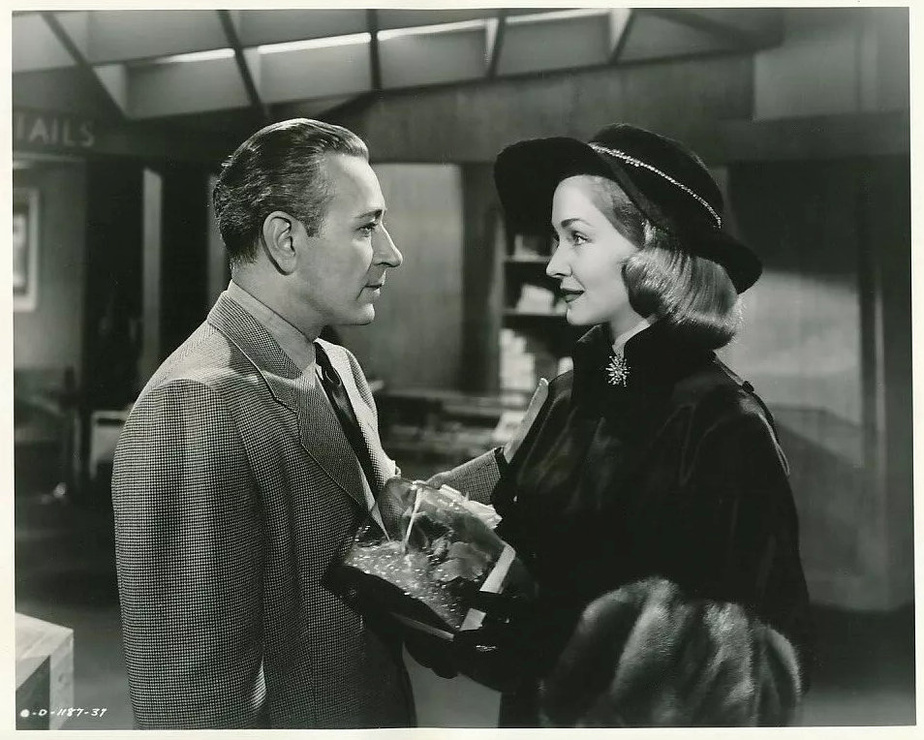 George Raft, Nina Foch