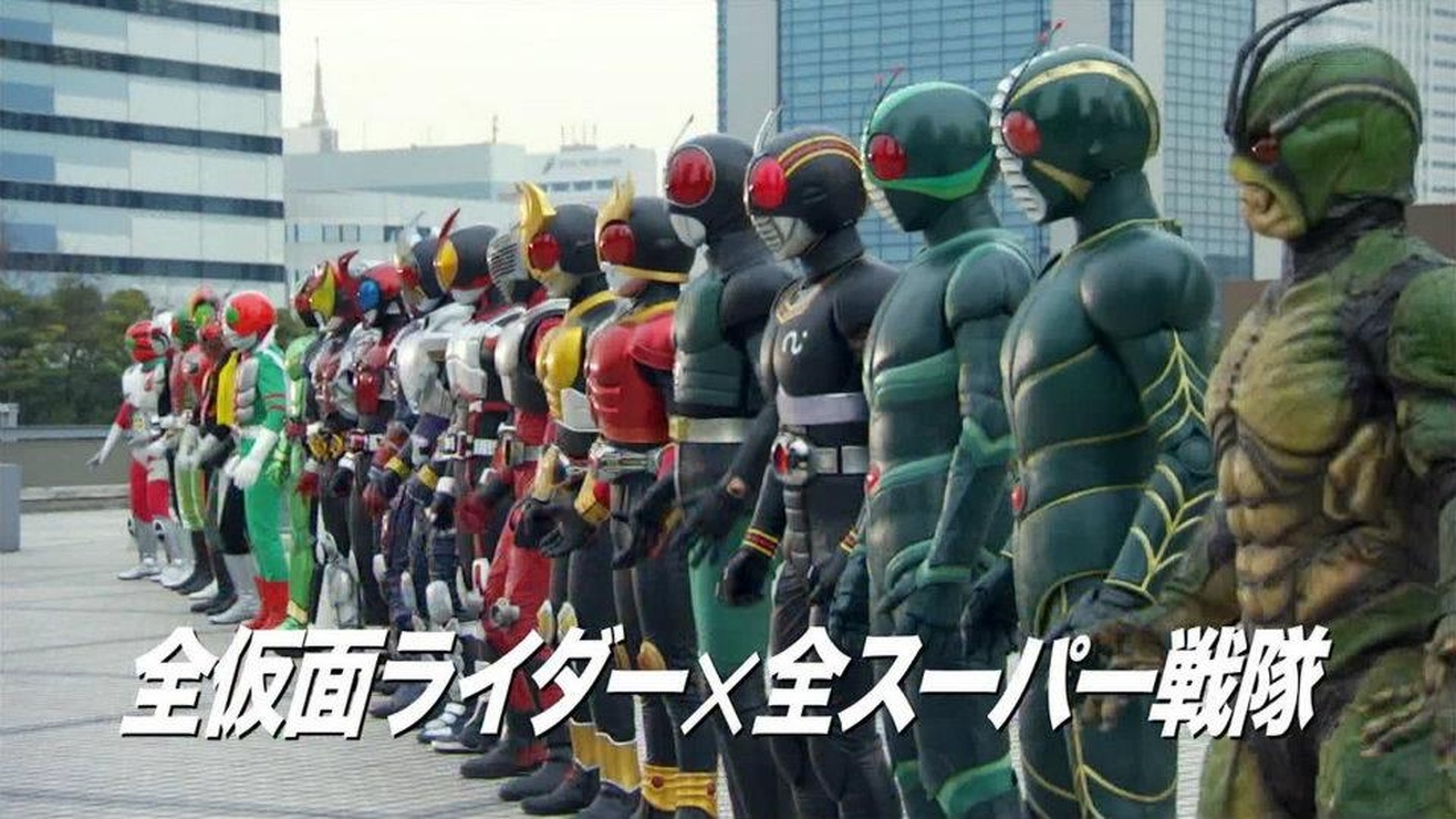 Image of OOO, Den-O, All Riders: Let's Go Kamen Riders
