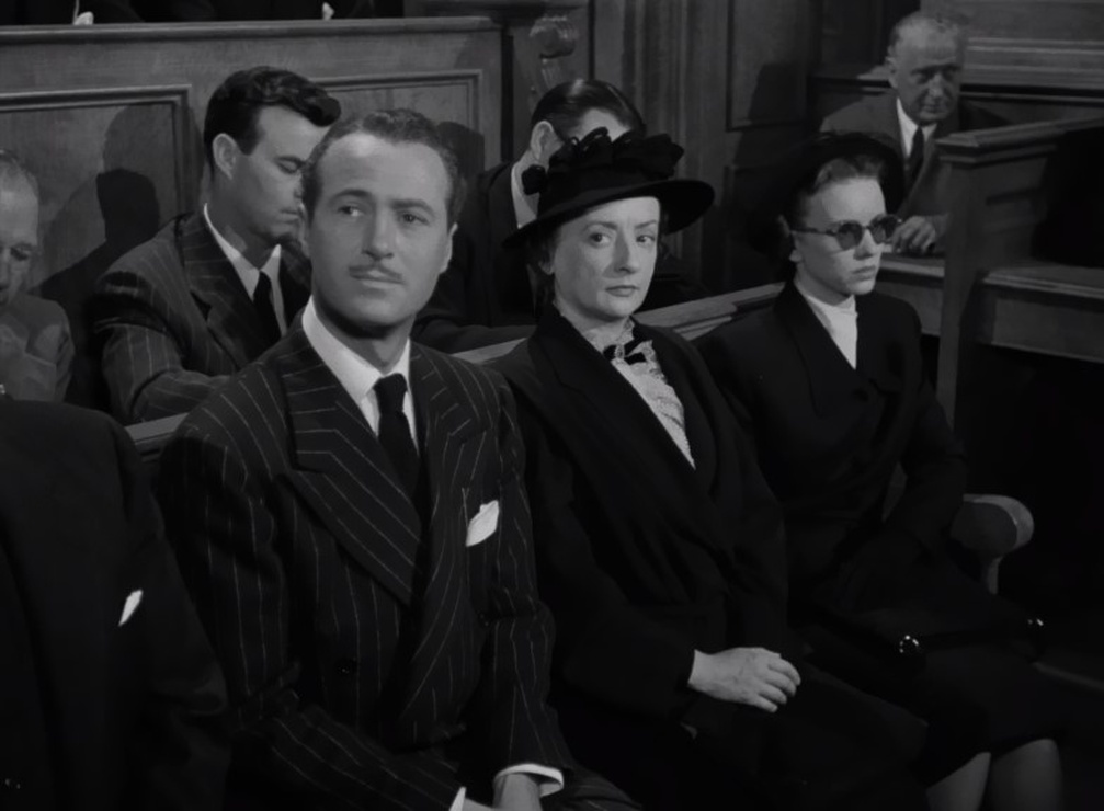 Hugh French, Mildred Natwick and Jessica Tandy