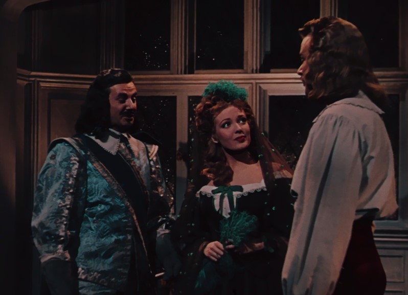 Tim Huntley, Linda Darnell and Glenn Langan