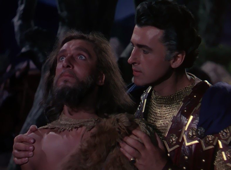 Alan Badel and Stewart Granger