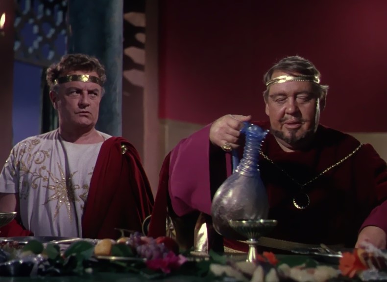 Basil Sydney and Charles Laughton