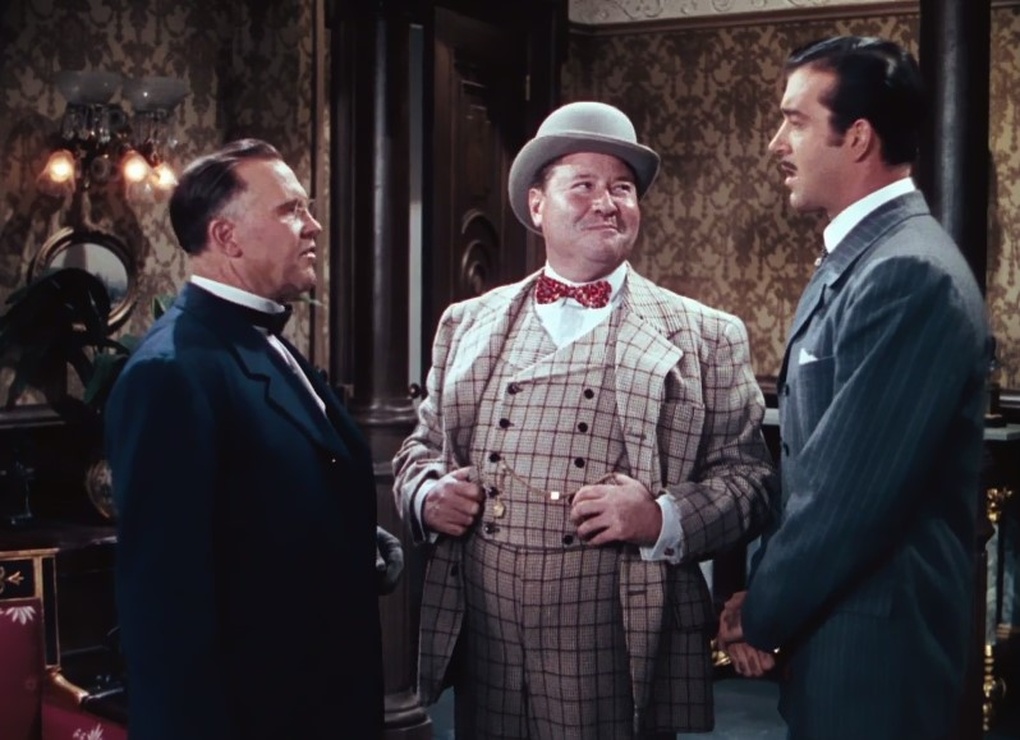 Harry Hayden, Jack Oakie and John Payne