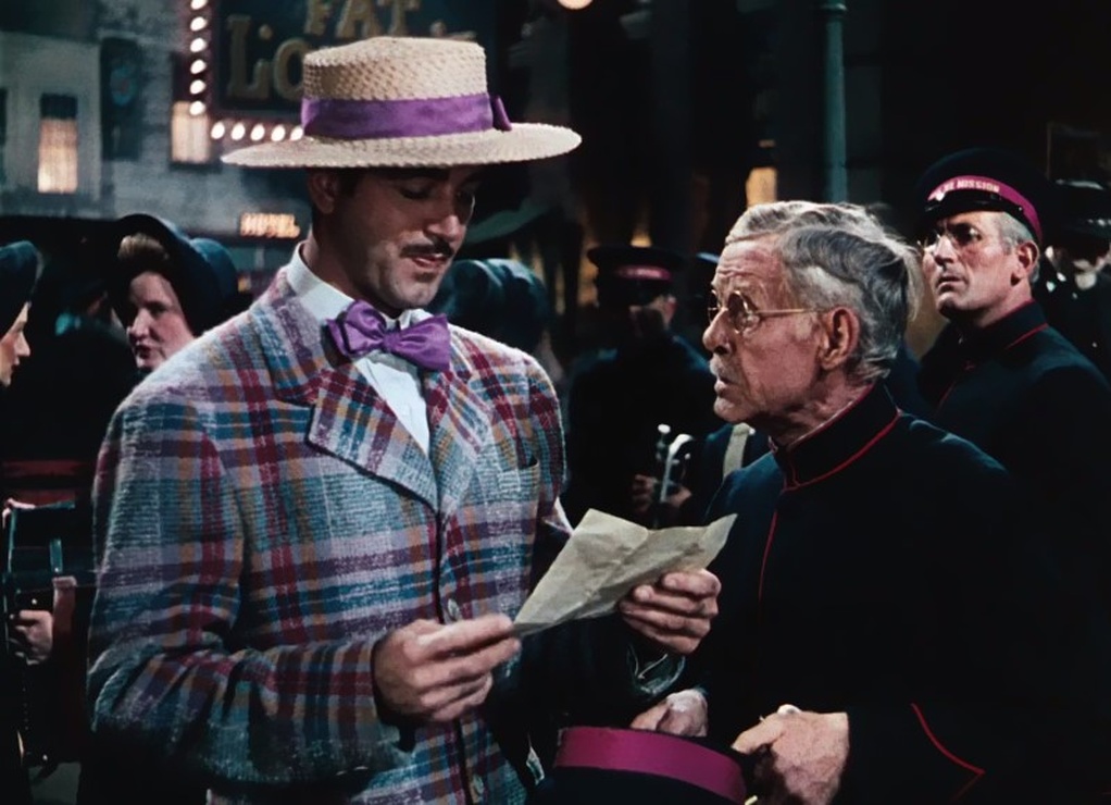 John Payne and Frank Darien